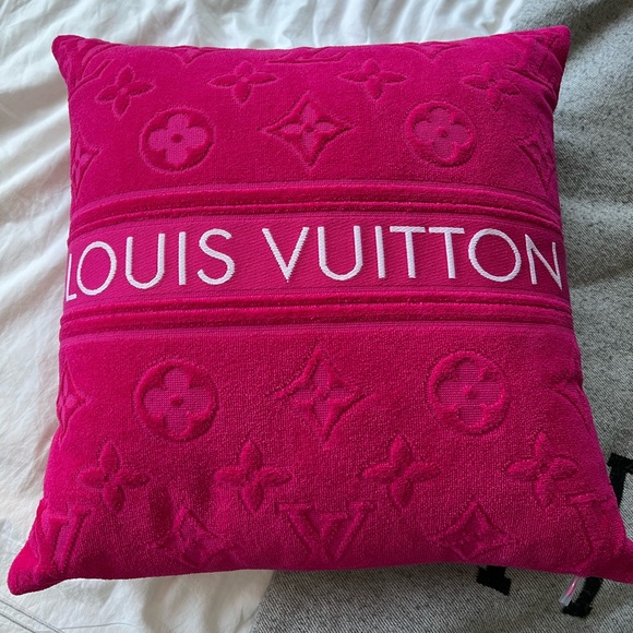 Louis Vuitton | Accents | Louis Vuitton Pillow | Poshmark